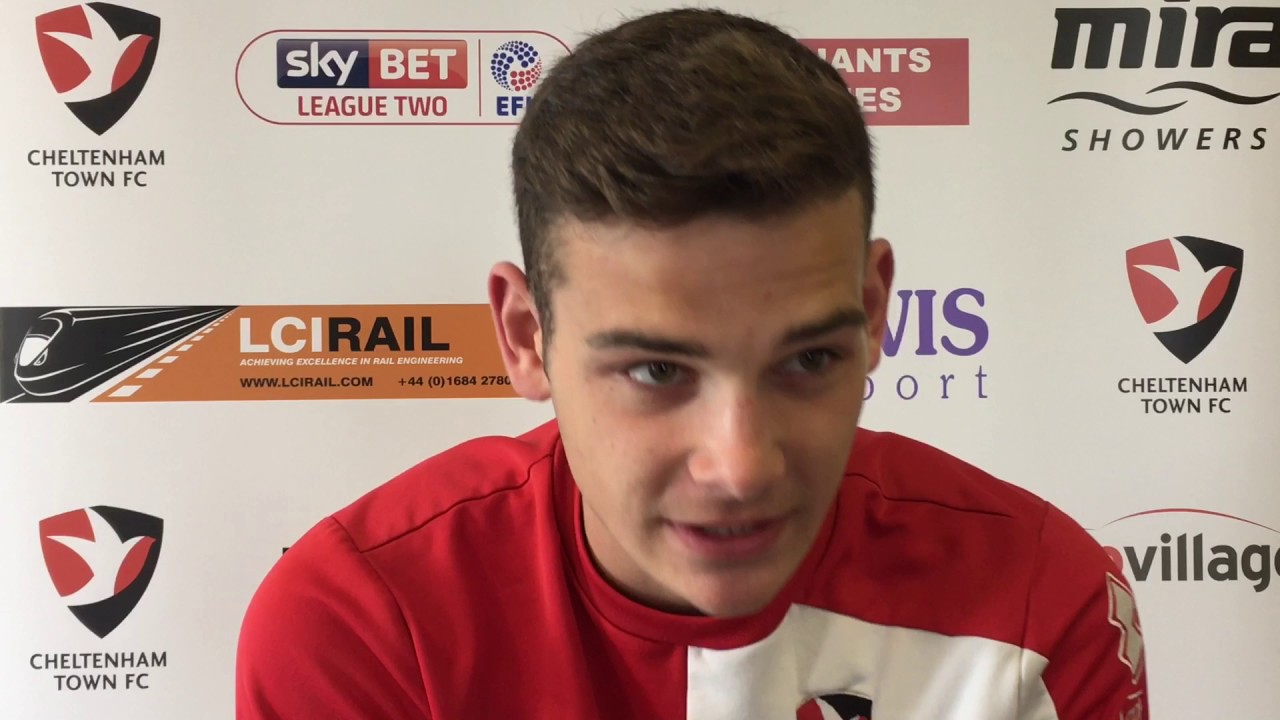 Academy graduate Josh Thomas on signing his first professional contract ...
