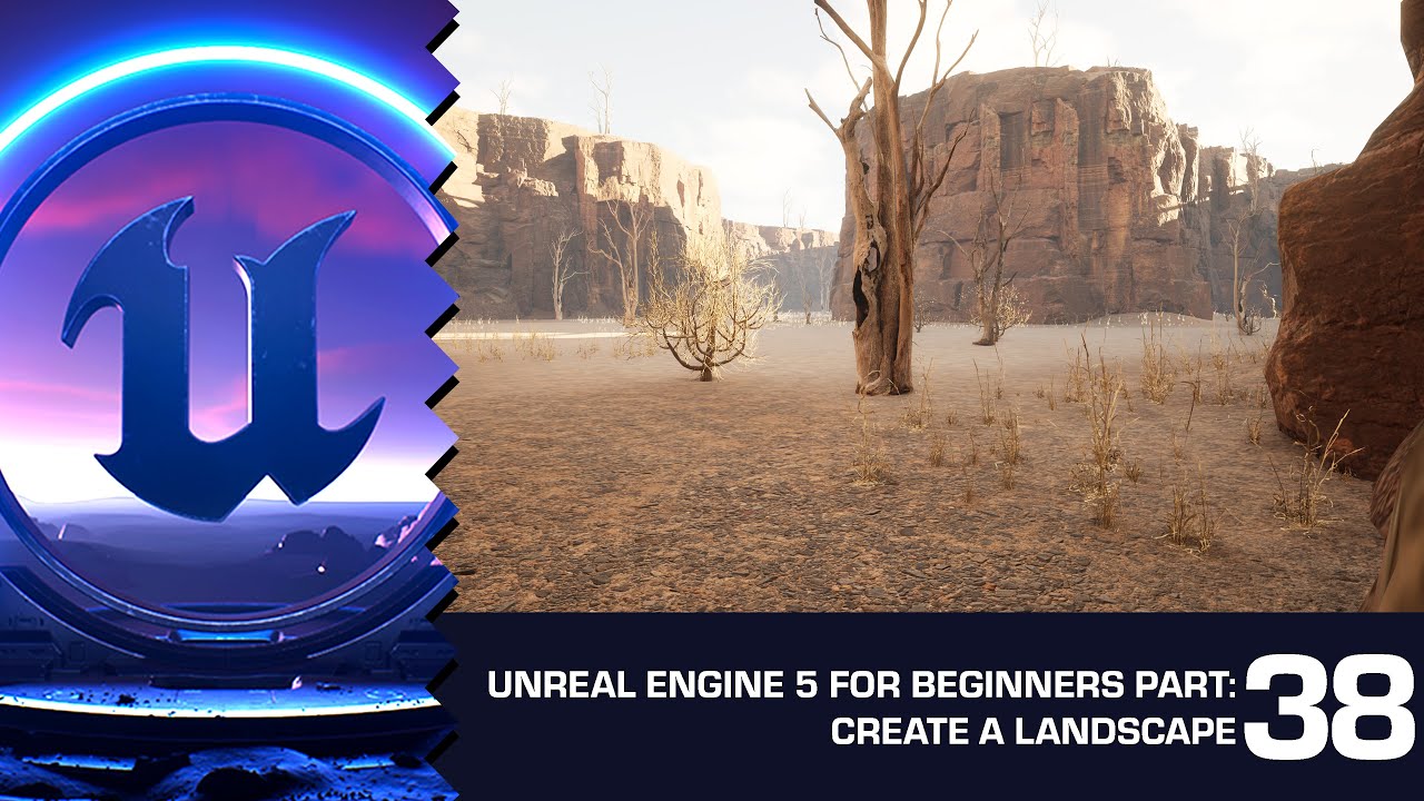 How to Create a Landscape: Unreal Engine 5 for Beginners #38 - YouTube