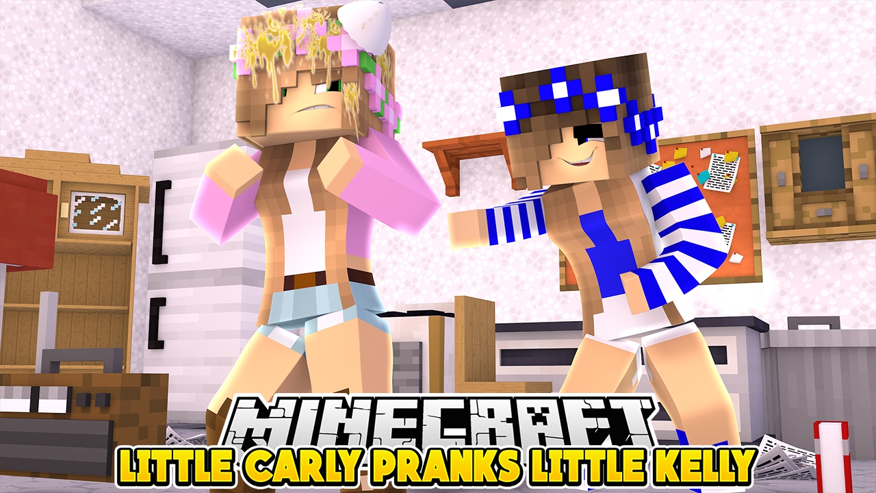Little Carly PRANKS LITTLE KELLY!!! - Minecraft Little Club Adventures ...