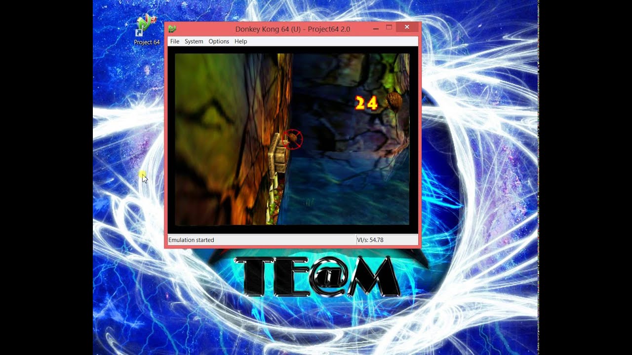 Project 64 n64 emulator on Surface pro (intel hd4000) - YouTube