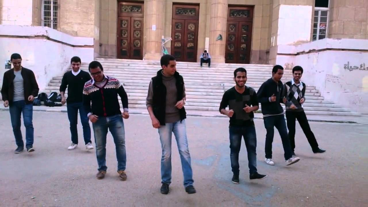 Faculty of Engineering, Alexandria University. penguin dance - YouTube