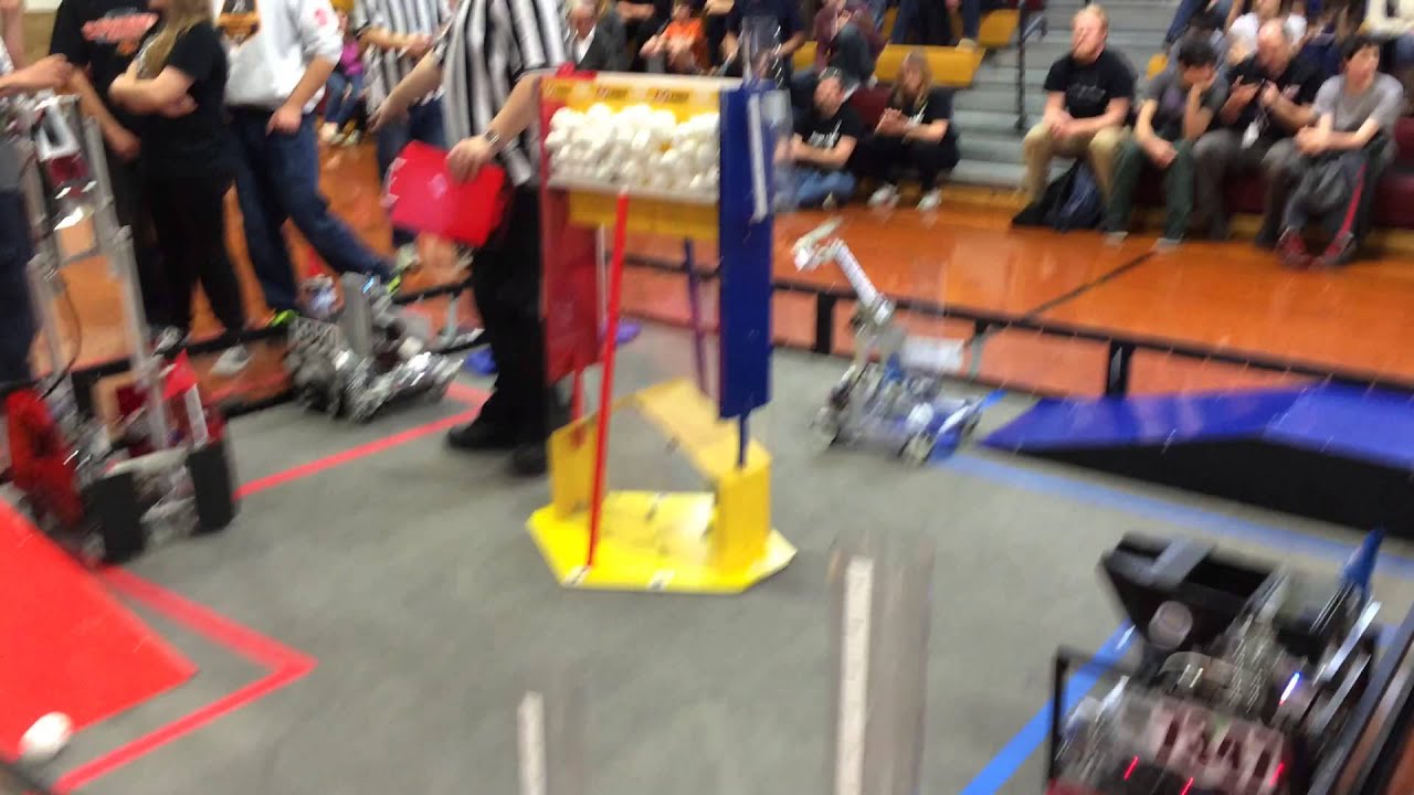 Windsor FTC Cascade Challenge Robot 4736: Fourth Match - YouTube