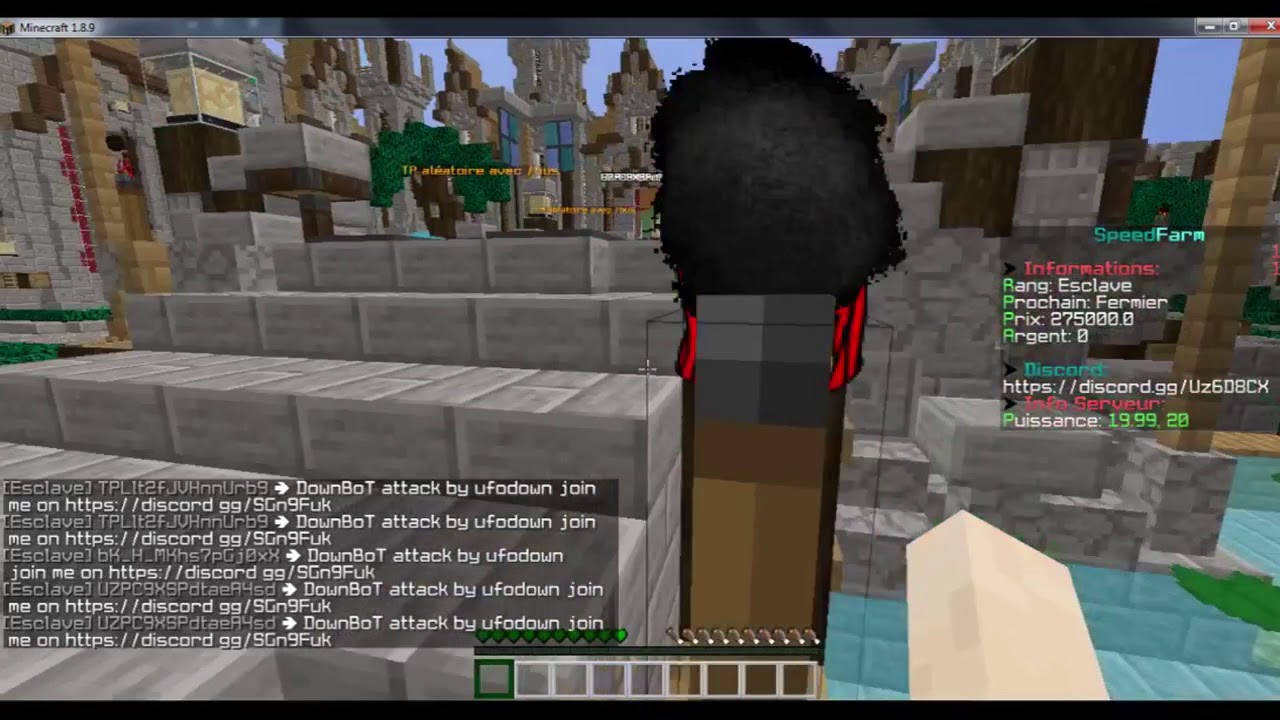 COMMENT SPAM BOT SERVEUR MINECRAFT - YouTube