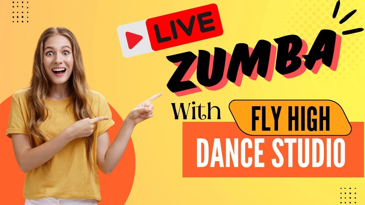 Live Zumba class | session 1 | Fly High Dance Studio - YouTube