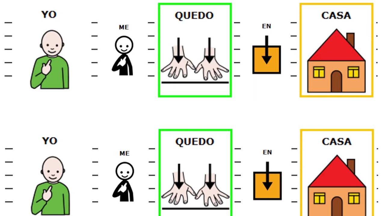 Coro CEIP "Ntra. Sra. del Lucero" - Yo me quedo en casa (Pictogramas ...