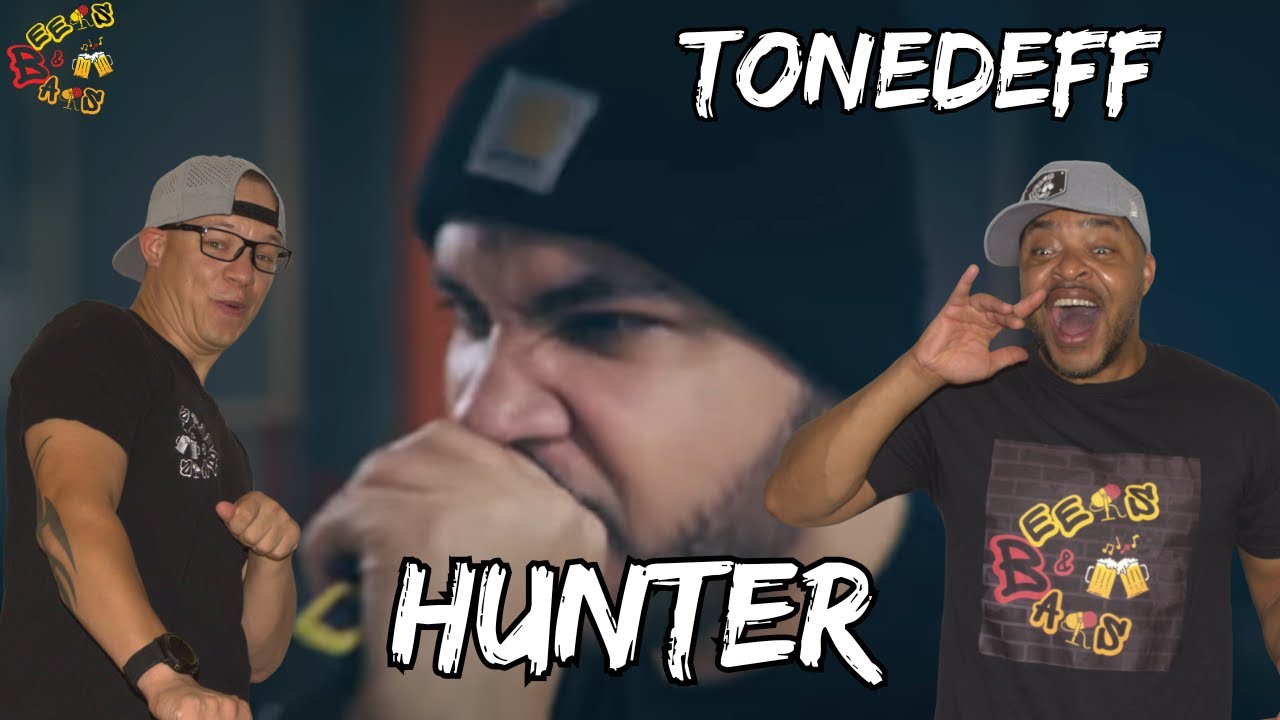 THIS IS HOW YOU BAR OUT THE RIGHT WAY!!! | HIP HOP HEADS React to Tonedeff - Hunter - YouTube