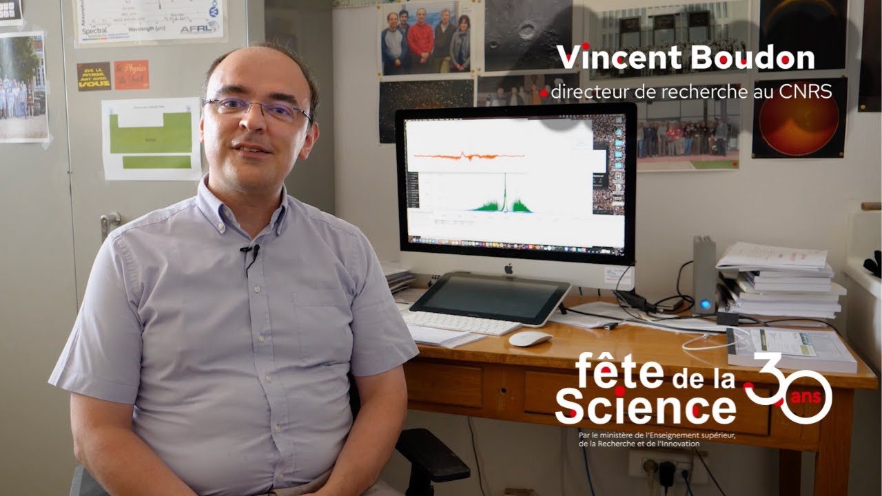 Les ambassadeurs de la Fête de la science : Vincent Boudon - YouTube