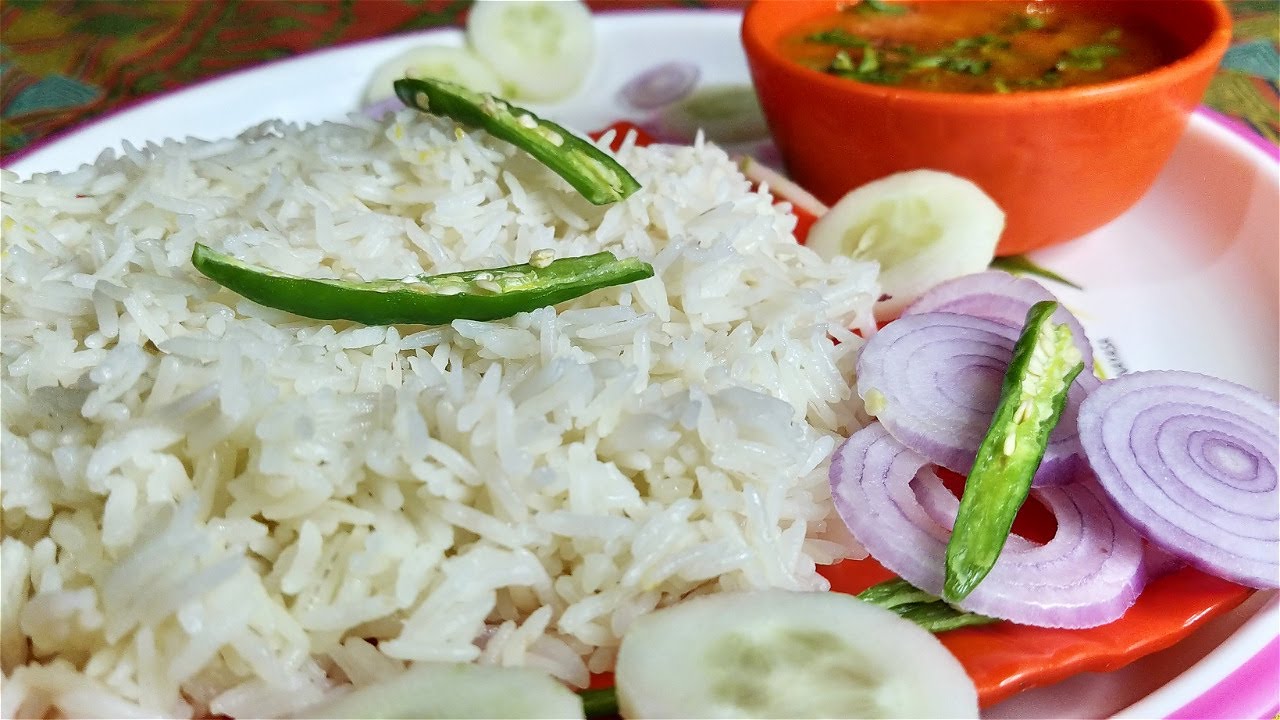 How to cook Perfect Rice In Pressure Cooker-Perfect non sticky Rice In ...