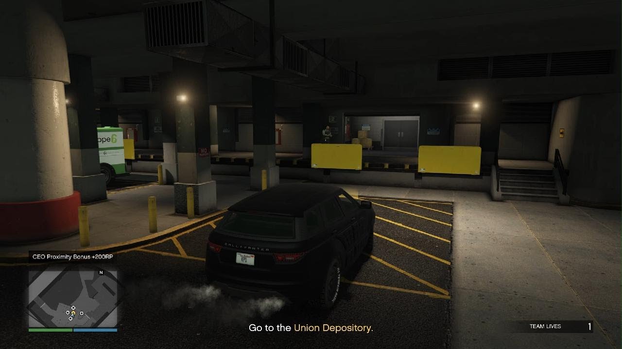 Grand Theft Auto V - Union Depository Job - YouTube