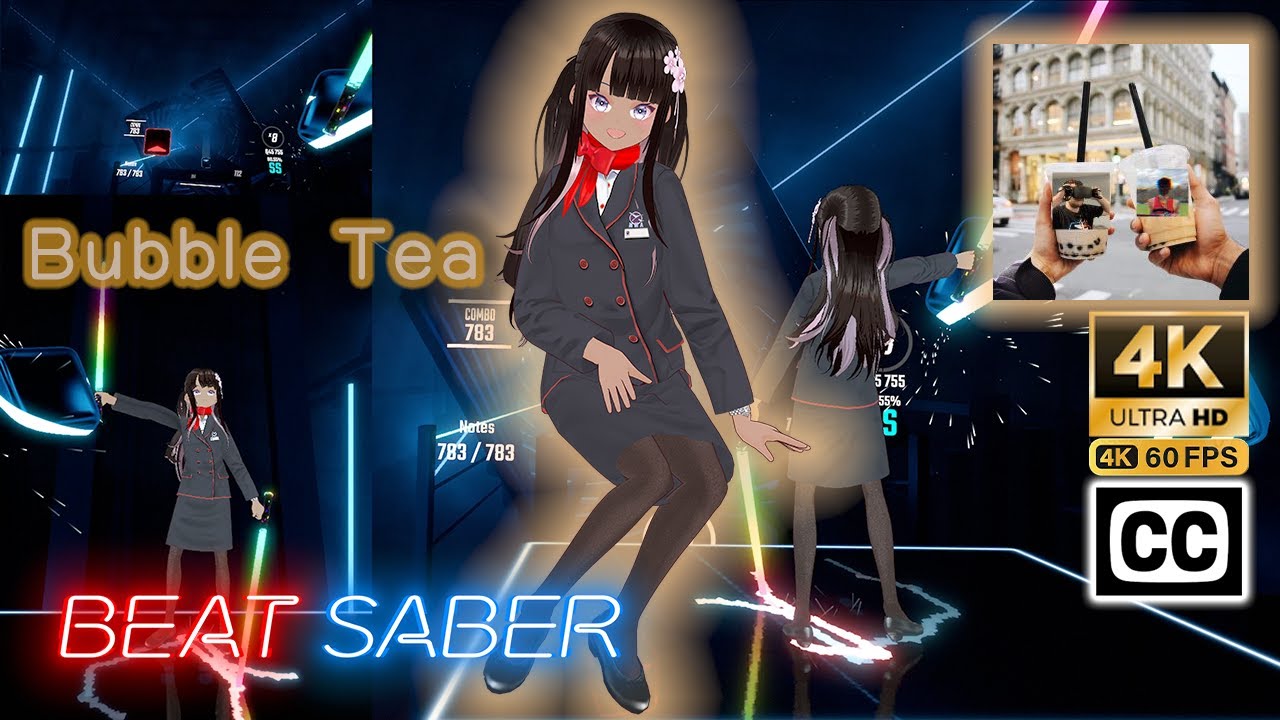 [BeatSaber] [RANKED] dark cat - BUBBLE TEA (feat. juu & cinders) Expert ...
