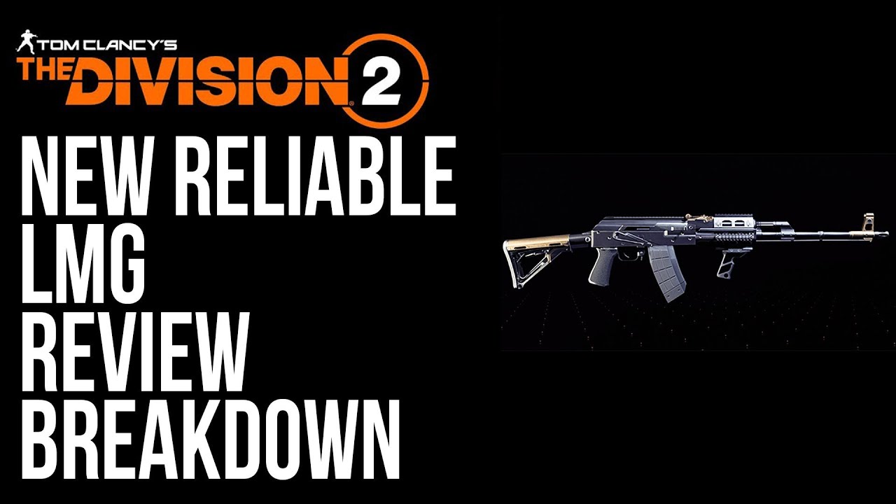 Division 2 Players LOVE This Reliable LMG! - YouTube