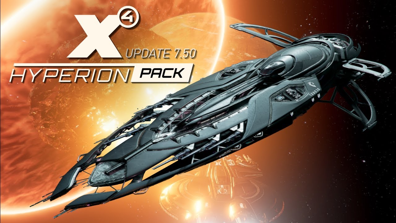X4: HYPERION PACK bringt das legendäre X3 Schiff Hyperion zurück! | Foundations 7.50 - YouTube