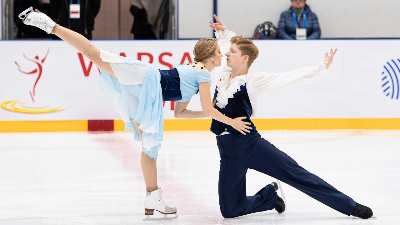 Olexandra Borysova & Aaron Freeman Warsaw Cup 2023 FD - YouTube