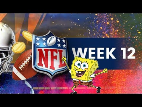 2021 NFL Week 12 Portrayed by SpongeBob - YouTube