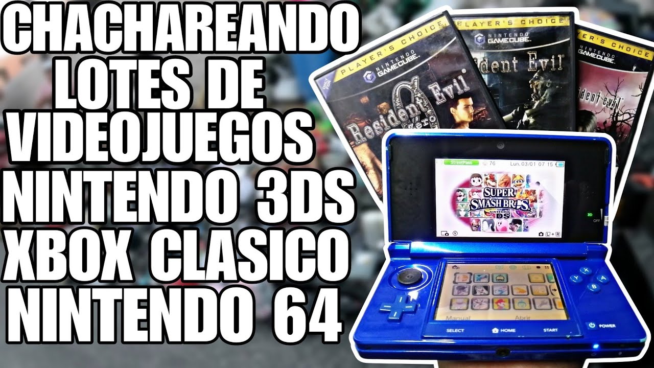 Nintendo 3DS En $50 Lote De Gamecube Por $2000 Chachareando Videojuegos ...