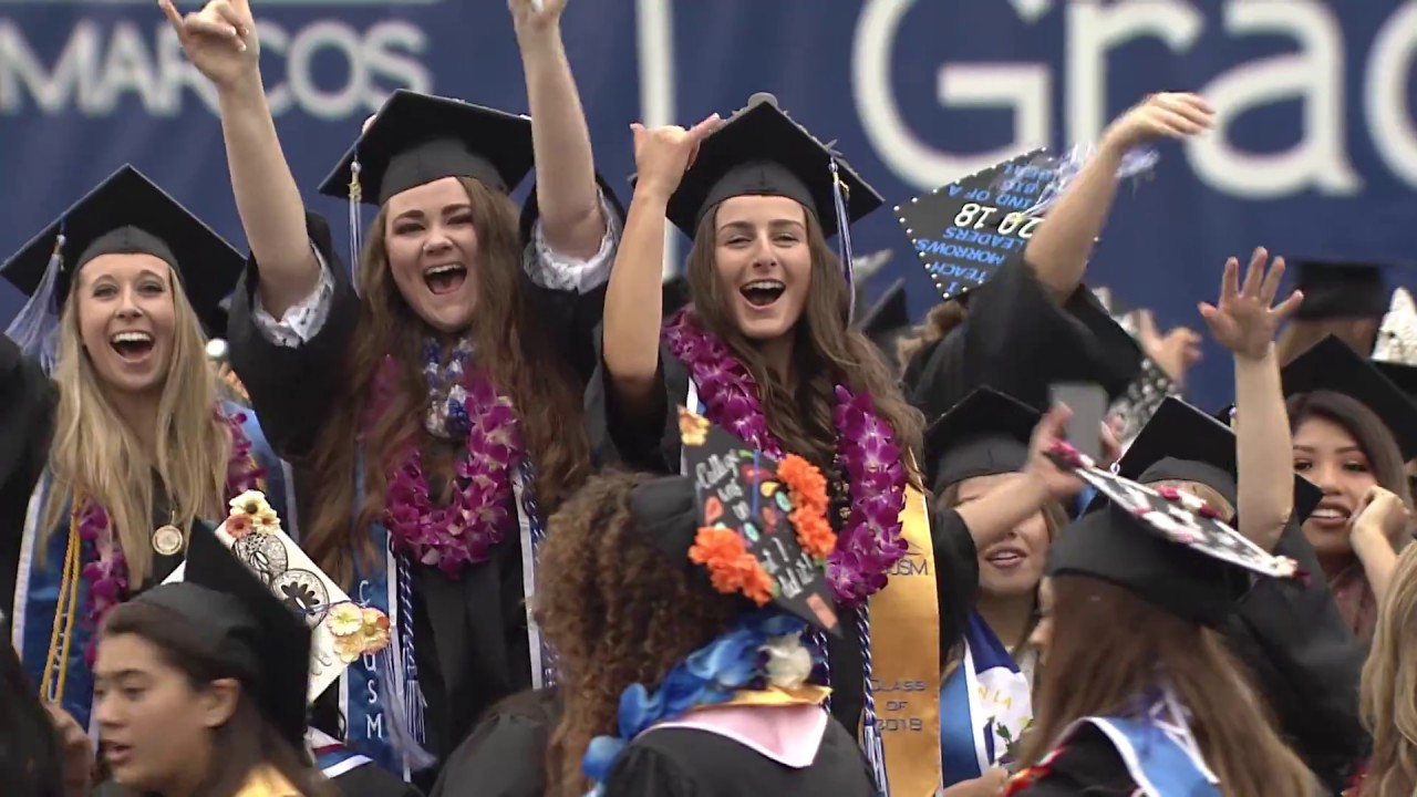 CSUSM Commencement Live 2018 (CoEHHS) - YouTube