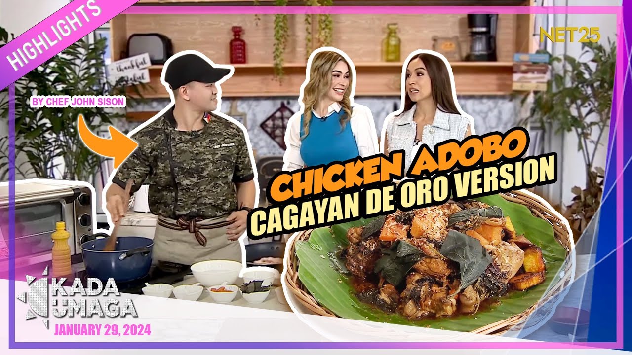 ADOBO SA CAGAYAN DE ORO, MAY NIYOG AT BUKO JUICE - YouTube