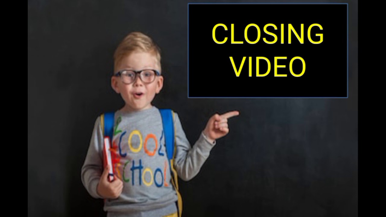 Closing video - YouTube