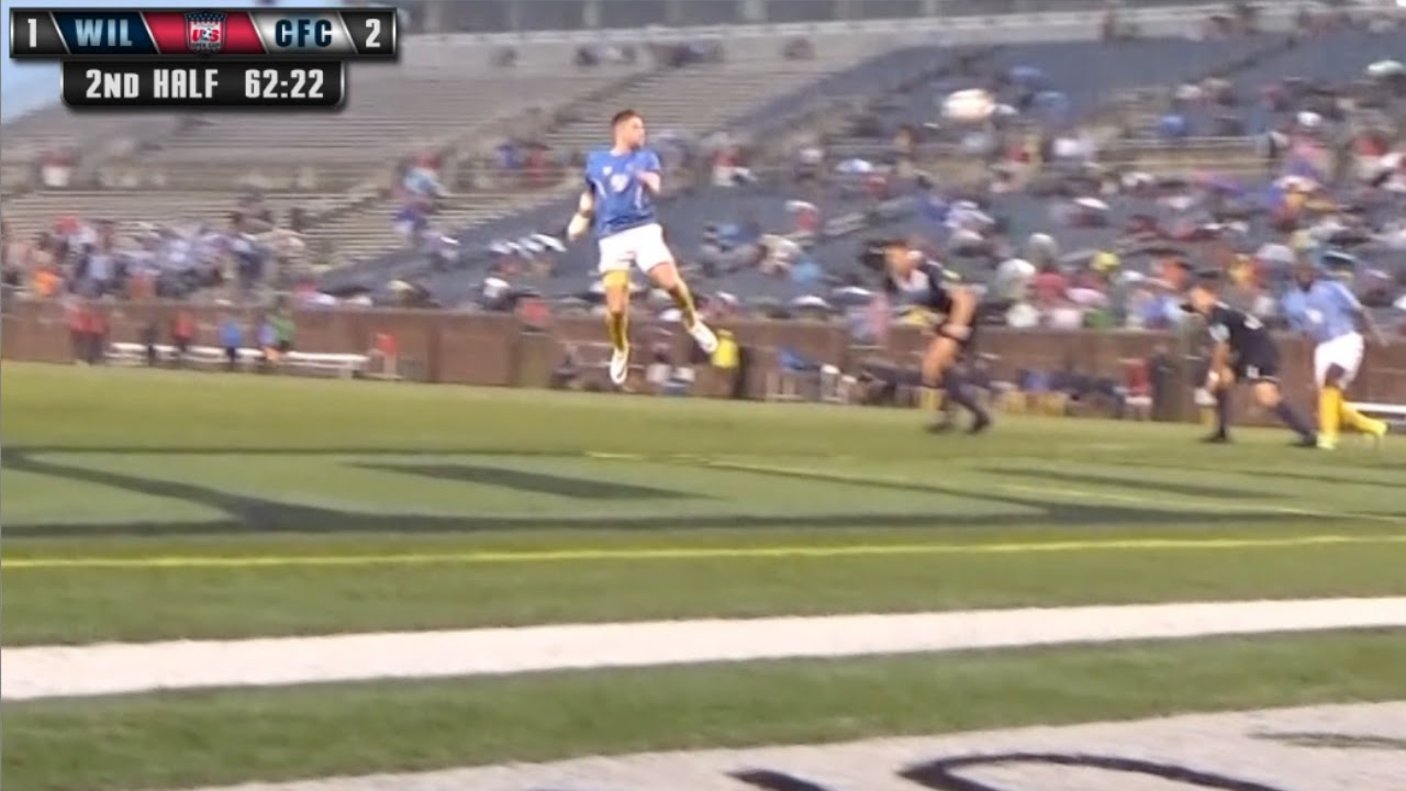 Chattanooga FC Forward, Luke Winter's, 2nd Goal vs. Wilimington ...