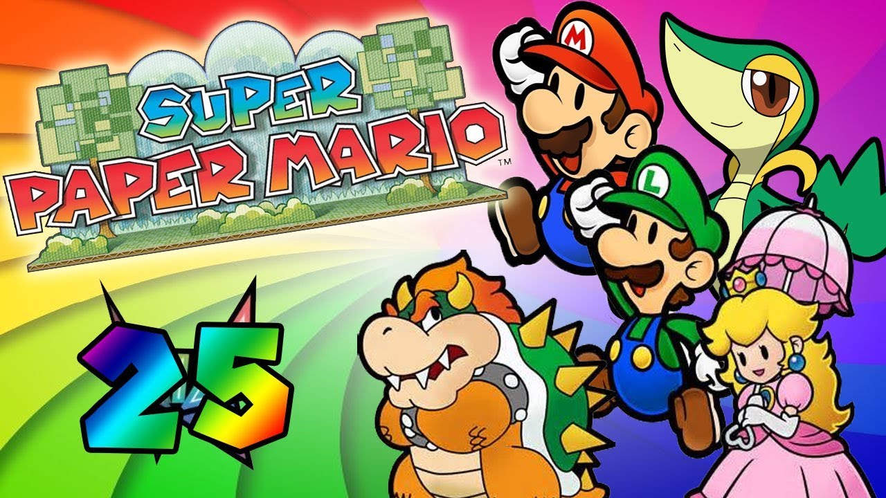Super Paper Mario episode 25 - The Hero in Green - YouTube