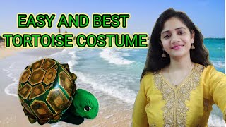 Stepwise process to make Tortoise fancy dress costume/ ... | Doovi