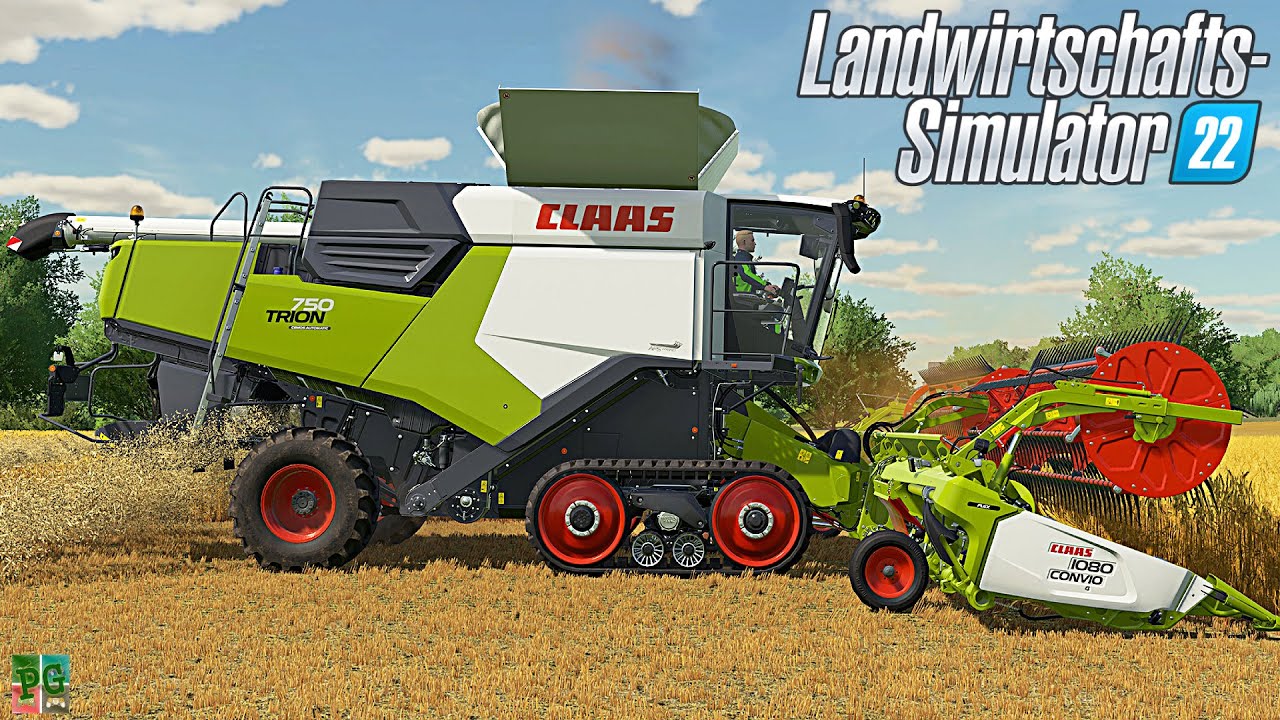 LS22: CLAAS Trion im LANDWIRTSCHAFTS SIMULATOR 22 - CLAAS bestätigt 🚜 ...