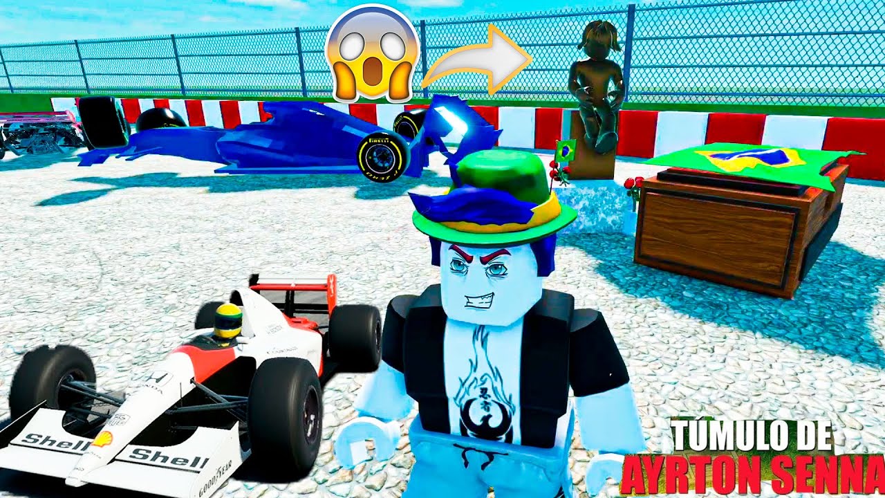 Desafio Épico: Ímola 1994 e a McLaren de Senna no Roblox! - YouTube