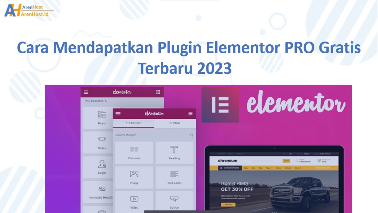 Cara Mendapatkan Plugin Elementor Pro Gratis | TERBARU 2023 - YouTube