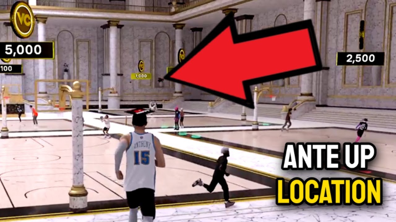NBA 2K26 - Where to find ANTE UP (Location) - YouTube