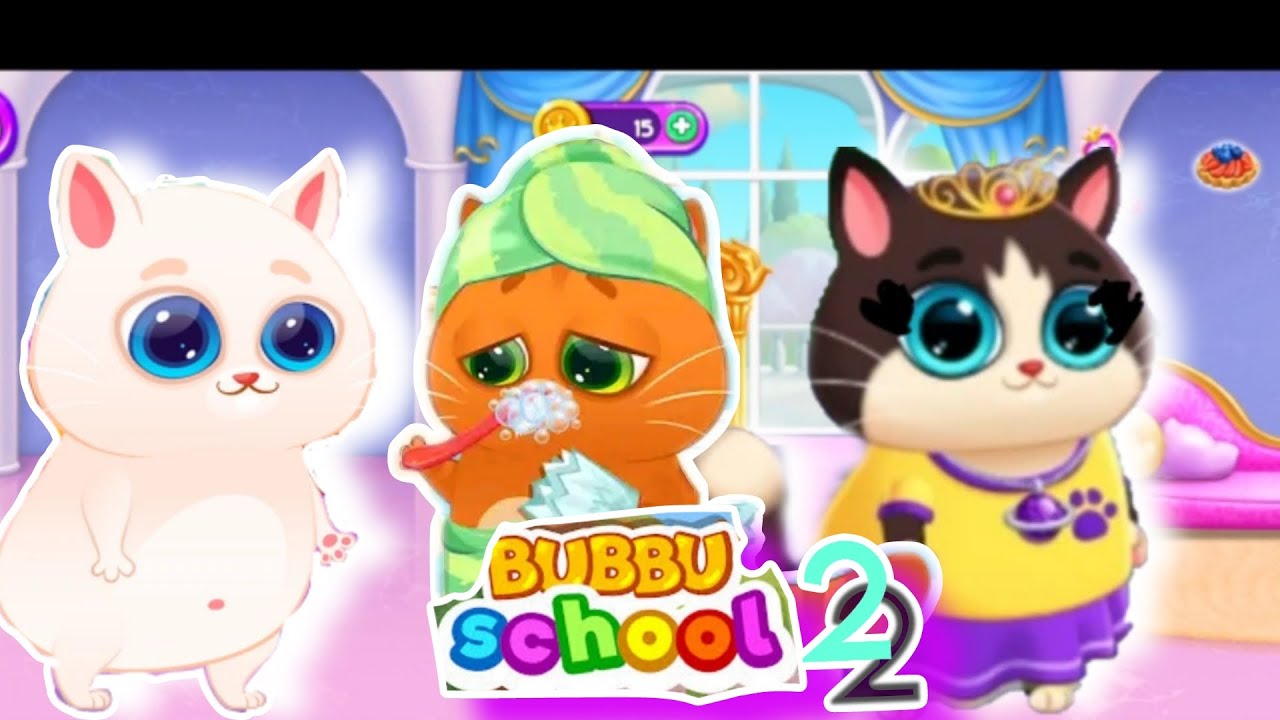 MY LITTLE CAT, MY CAT, BUBBU 2,BUBBU school,game - YouTube