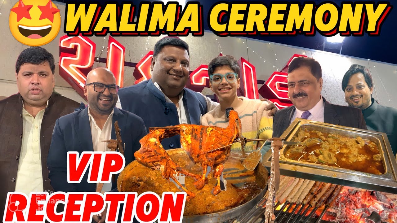 VIP Walima Ceremony at Shehnai Banquet New Delhi | Delhi Wedding Food ...