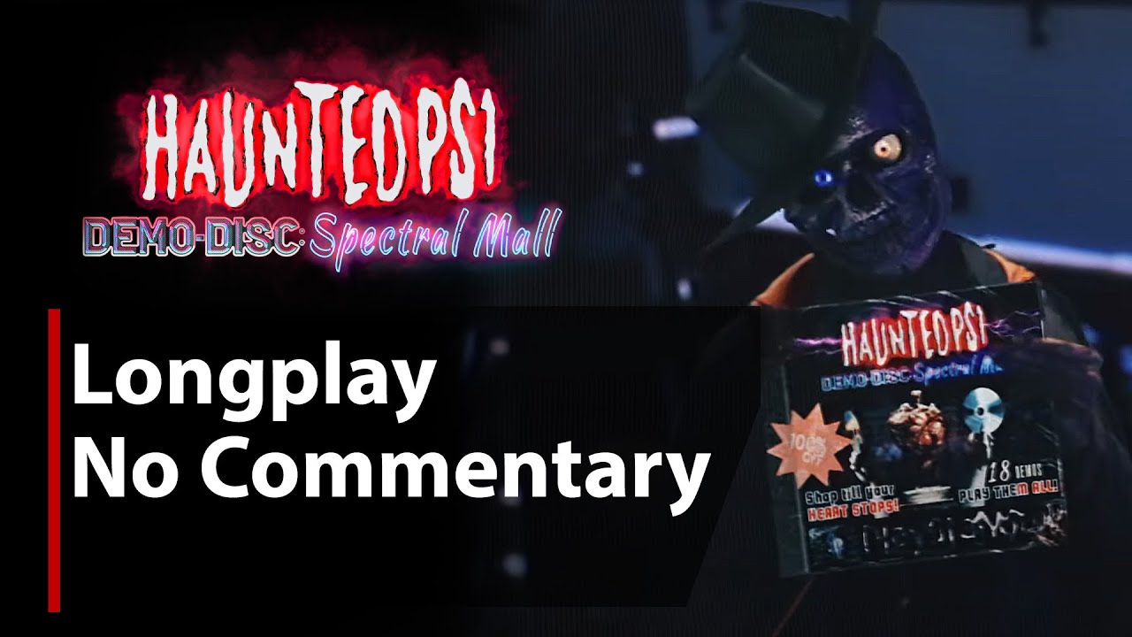 The Haunted PS1 Demo Disk: Spectral Mall | Full Game | No Commentary ...