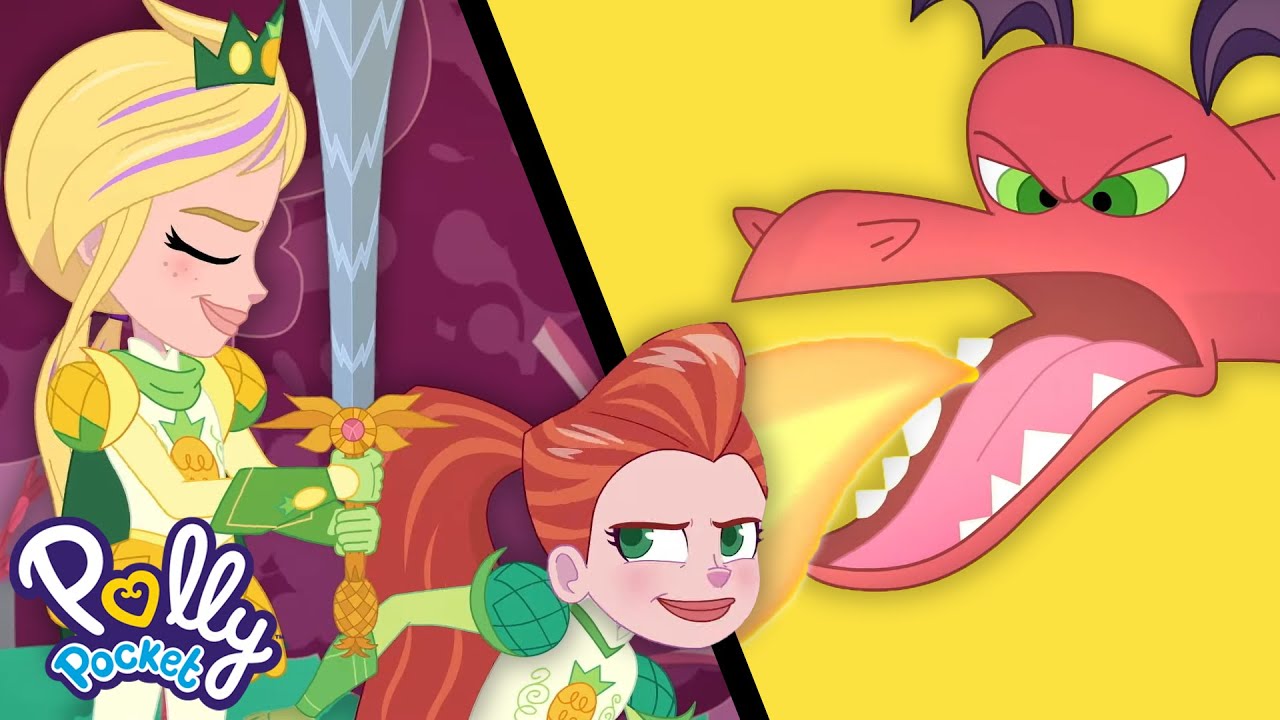 Polly Pocket: Danger and Dragons! A Fantasy Quest 🐲 | Fantasy Cartoons - YouTube