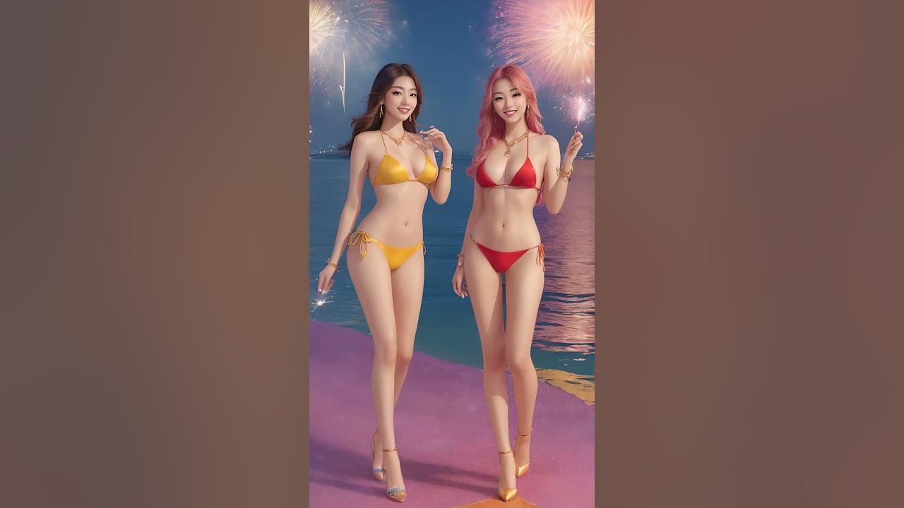 [AI] AI Look book ] Stable Diffusion Bikini Look book - YouTube