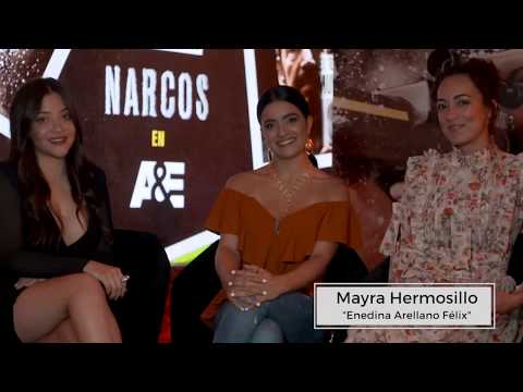 Teresa Ruiz, Paulina Gaitán y Mayra Hermosillo de NARCOS