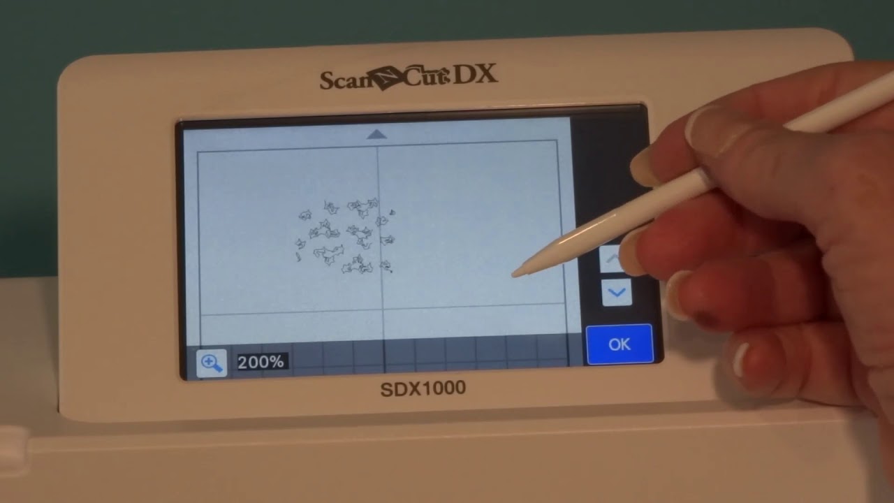 Scanning with the ScanNcut - YouTube
