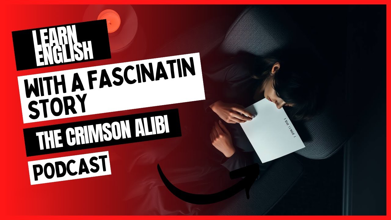 Learn English with a Fascinating Story: 'The Crimson Alibi' Podcast #7 ...