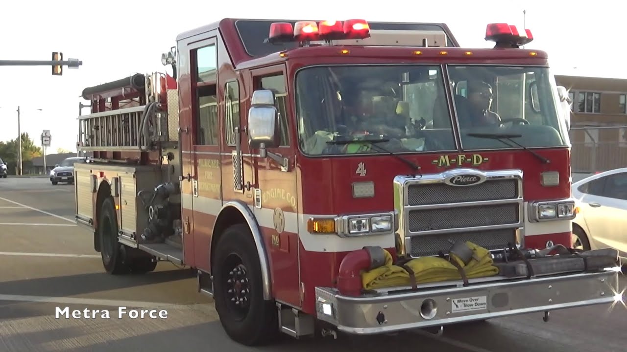 Milwaukee Fire Dept Engine 4 (Spare) Responding - YouTube