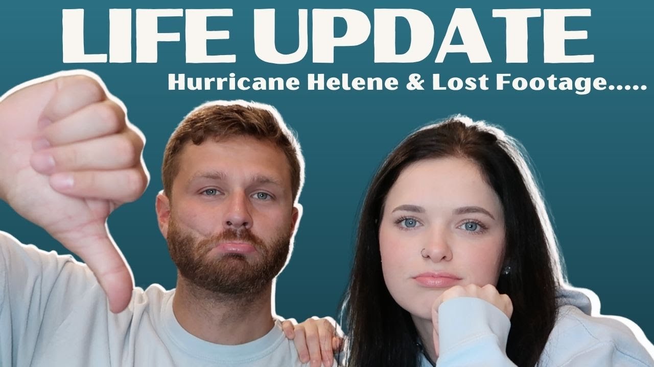 Life Update...hurricane helene & lost footage. - YouTube