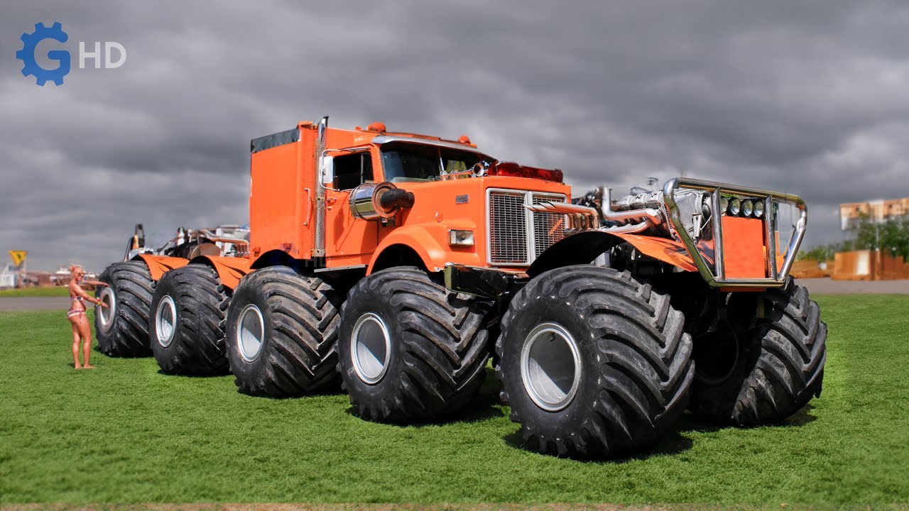 WHY IS THIS A UNIQUE $1 MILLION MONSTER TRUCK? HEAVY DUTY TRUCKS - YouTube