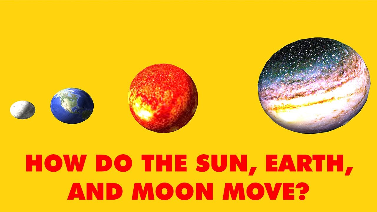 I CREATED THE UNIVERSE TO SHOW YOU HOW DO THE SUN EARTH AND MOON MOVE ...
