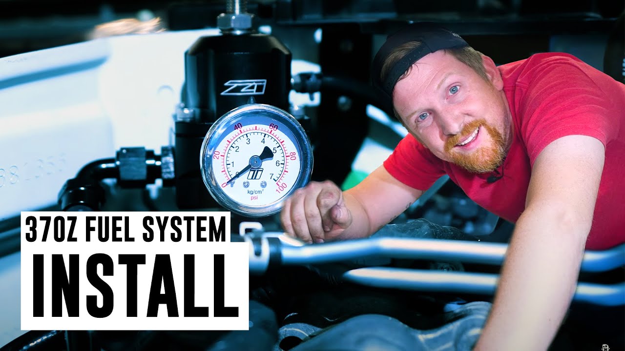 Z1 370Z Fuel Return System Install - YouTube