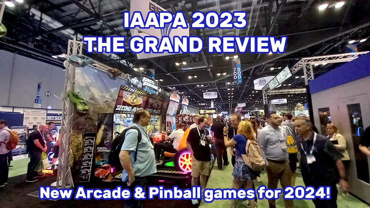 The IAAPA 2023 Grand Review - NEW ARCADE & PINBALL GAMES! - YouTube