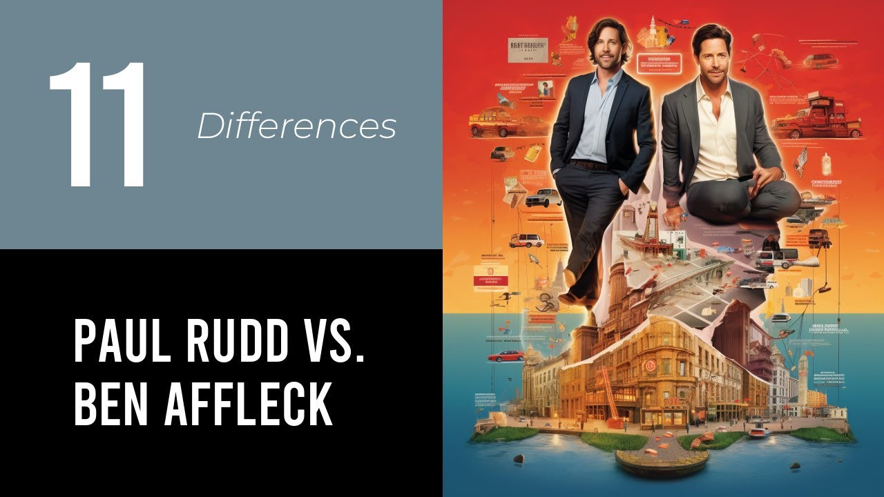 11 Differences: Paul Rudd vs. Ben Affleck - YouTube