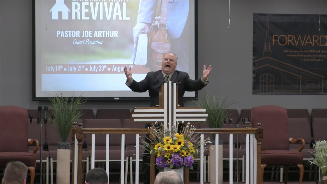 Saturday Night Revival - Pastor Joe Arthur - YouTube
