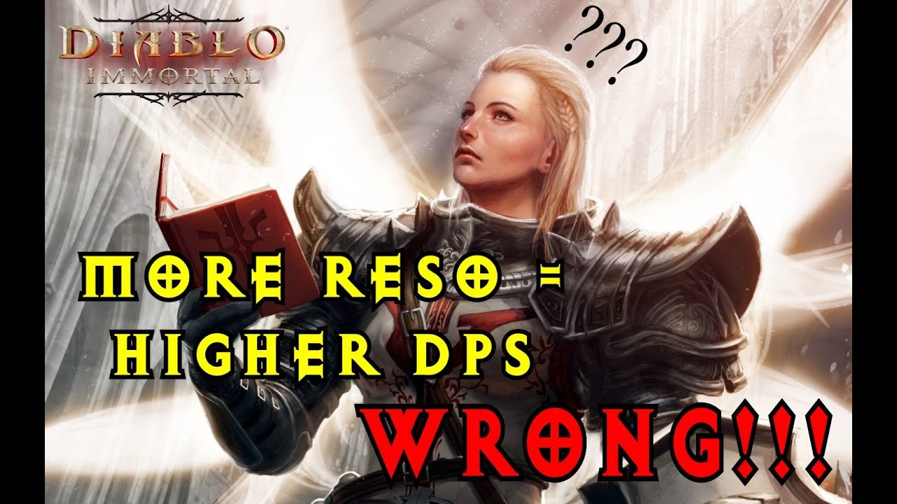 MORE Resonance = Higher DPS? - Diablo Immortal - YouTube