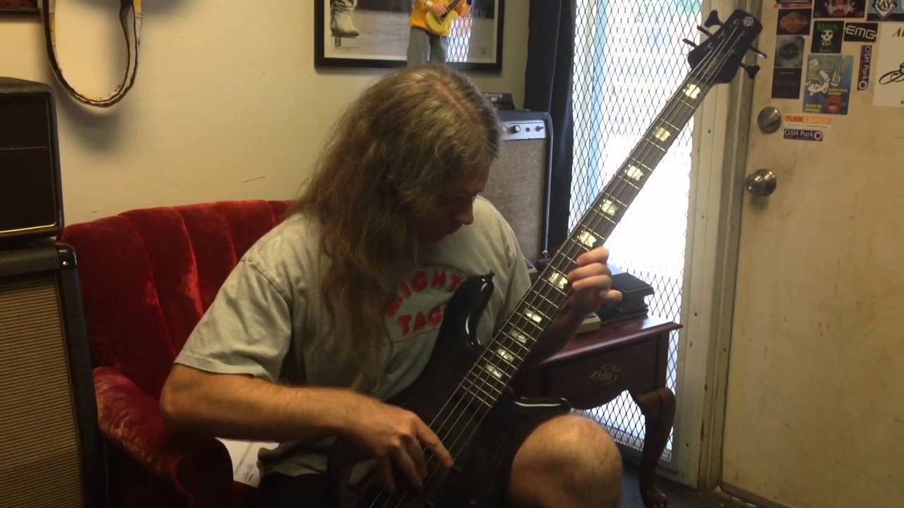 Alex Webster from Cannibal Corpse plays Granville - YouTube