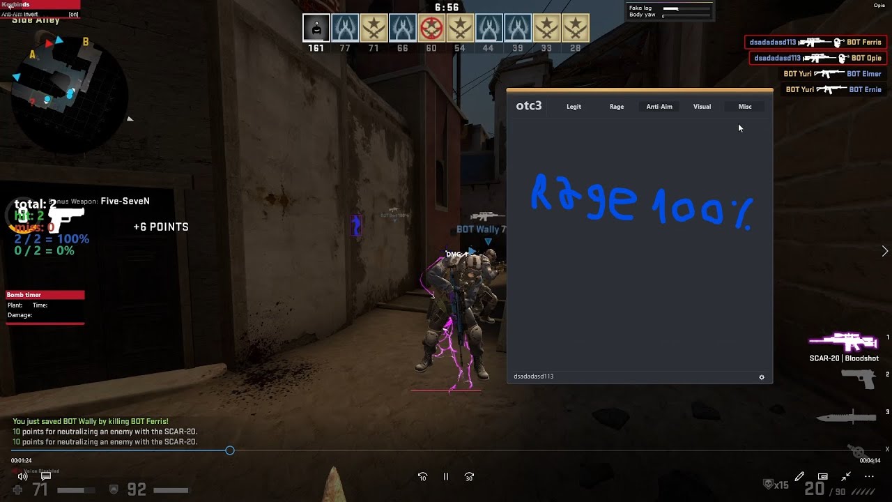 otc 3 + nanosense free Config - YouTube