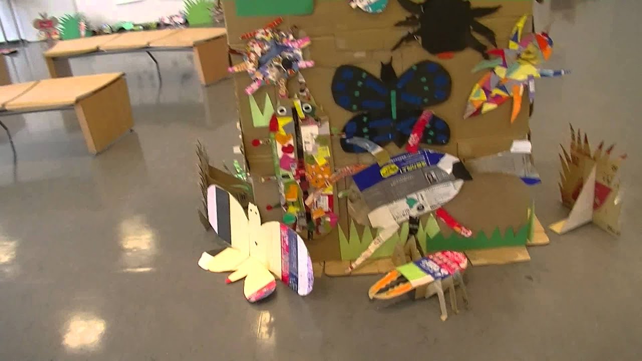 How to make an insect model of cardboard ~ cardboard Art! ~ 虫の模型ダンボール ...