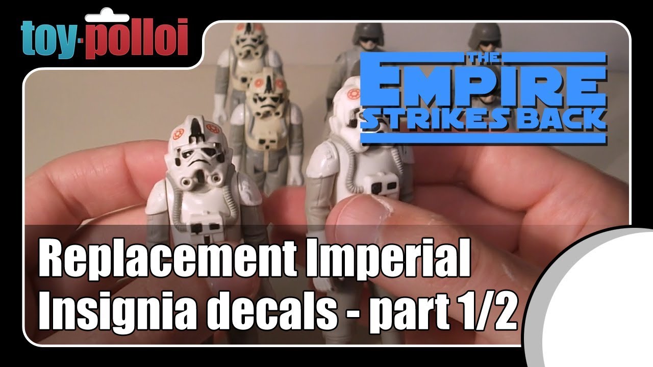 Fix It Guide - Replacement decals for vintage Star Wars Imperials - YouTube